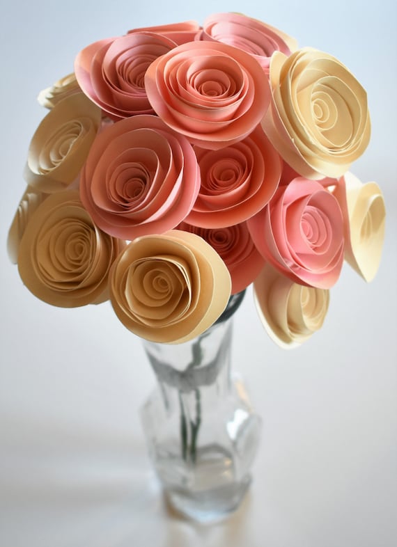 Mothers Day Gift Paper Flower Bouquet Flowers for Mom | Etsy