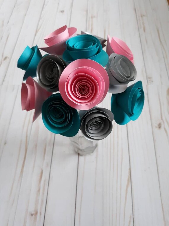 Mothers Day Gift Paper Flower Bouquet Flowers for Mom | Etsy