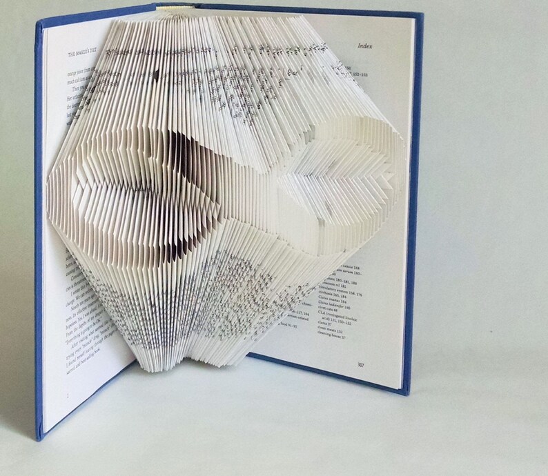 Anniversary Gift for Him Folded Book Infinity Symbol - Etsy