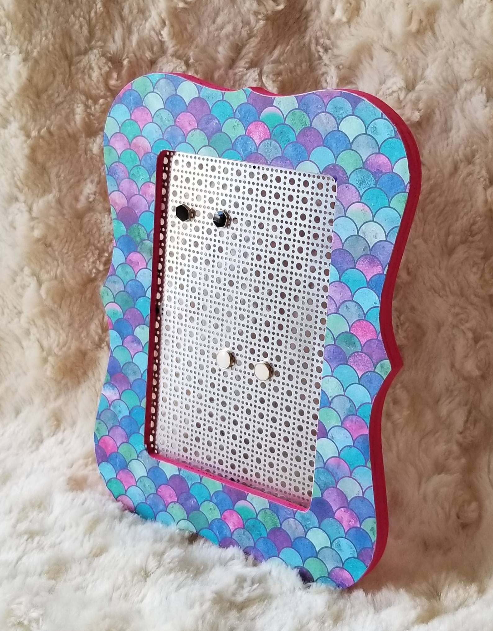 Mermaid Inspired Earring Jewelry Organizer, Earring Holder, Stud ...