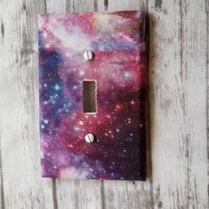 Galaxy Light Switch - Outlet Cover- Switch Plate Cover-nursery Decor ...
