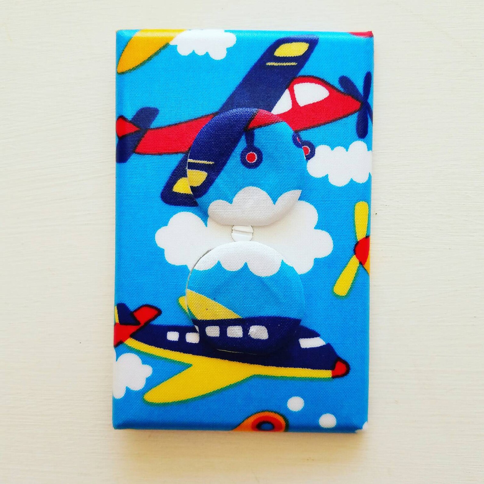 Airplanes Light Switch - Outlet Cover- Switch Plate Cover-nursery Decor ...