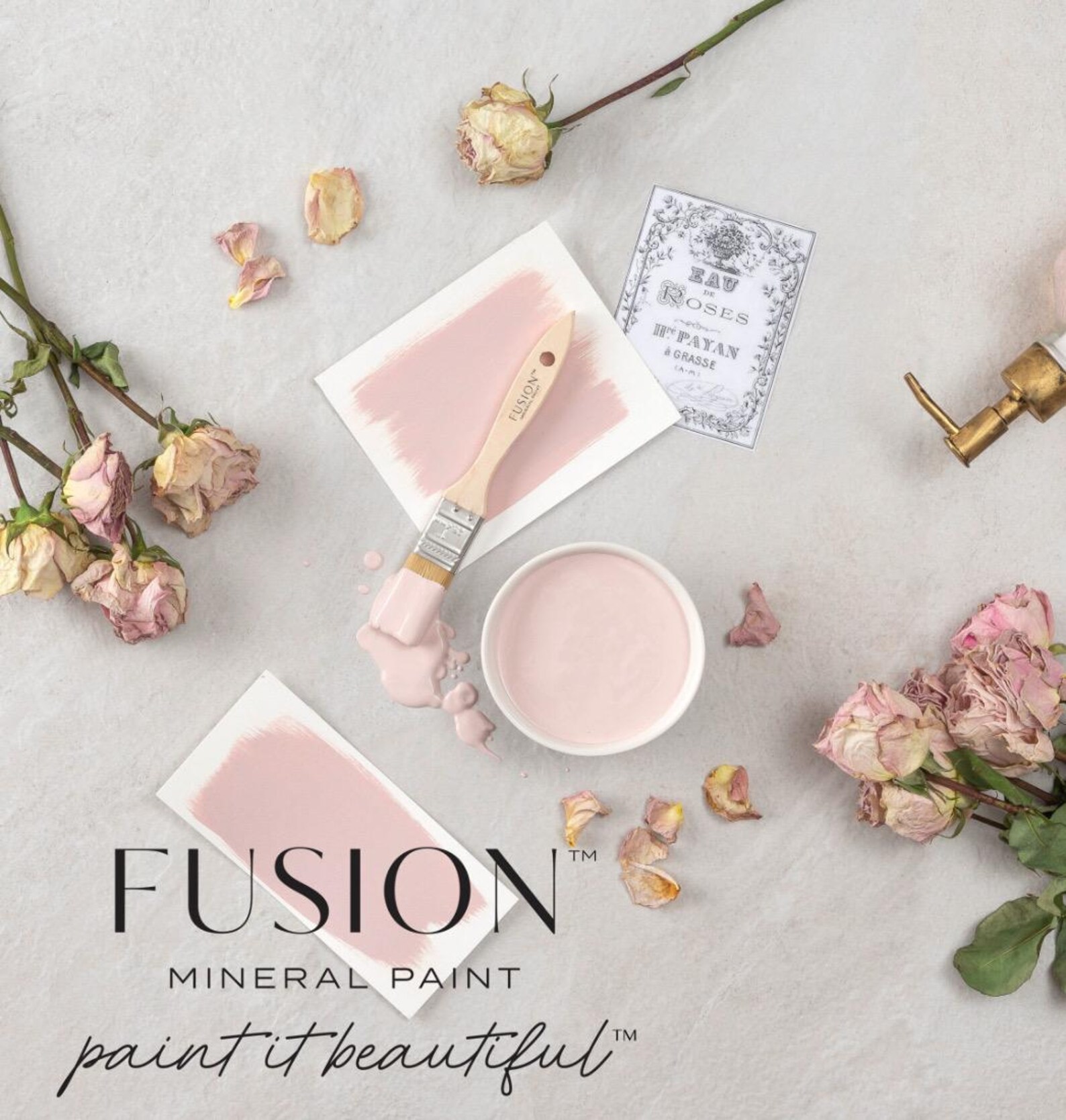 Rose Water, Fusion Mineral Paint, 500ml, Shabby Chic Furniture Update ...