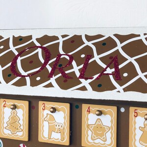 Gingerbread House Advent Calendar - Etsy