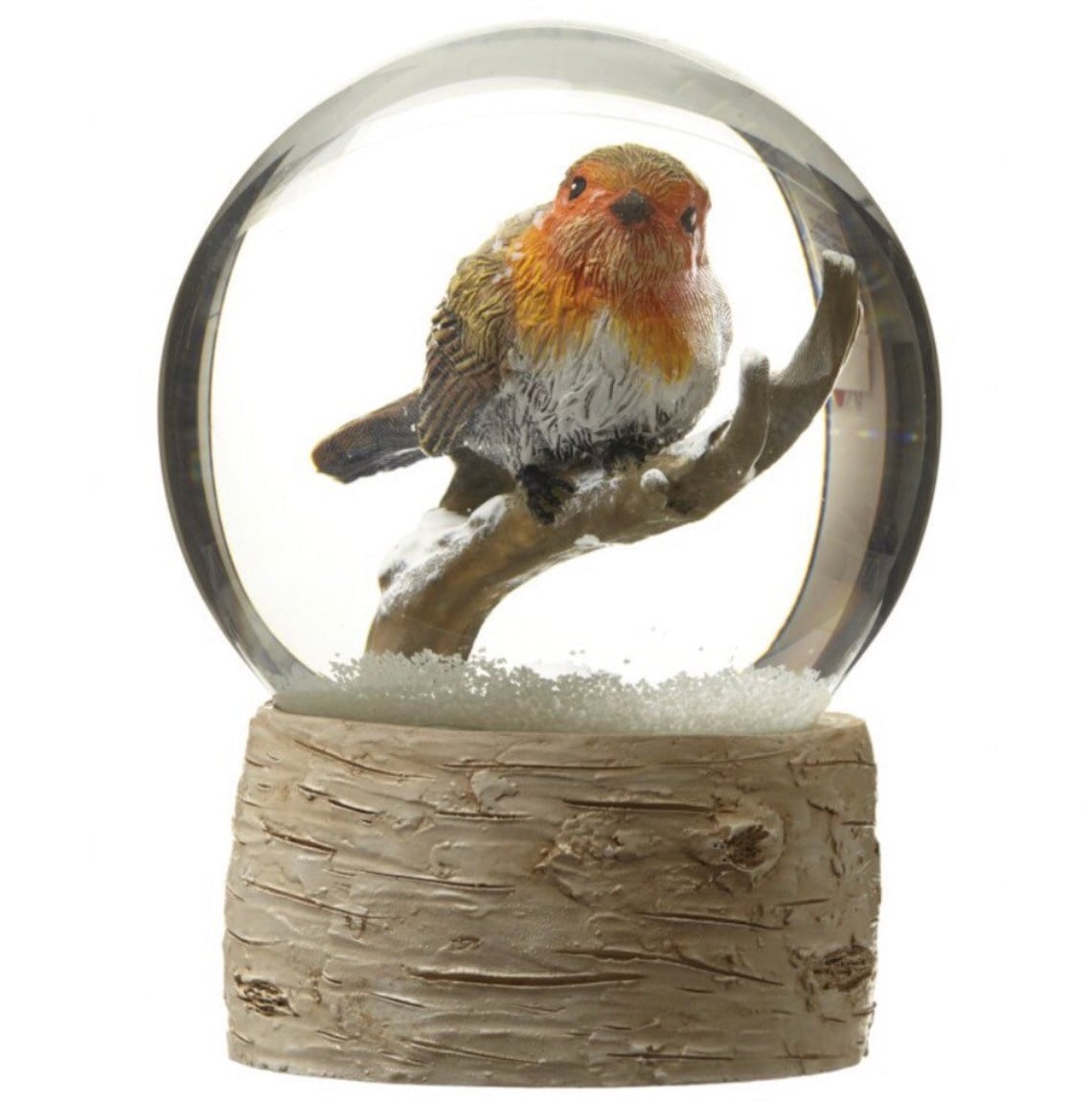 Snow Globe Christmas, Robin, Water Globe, Nursery, Office, Living Room ...