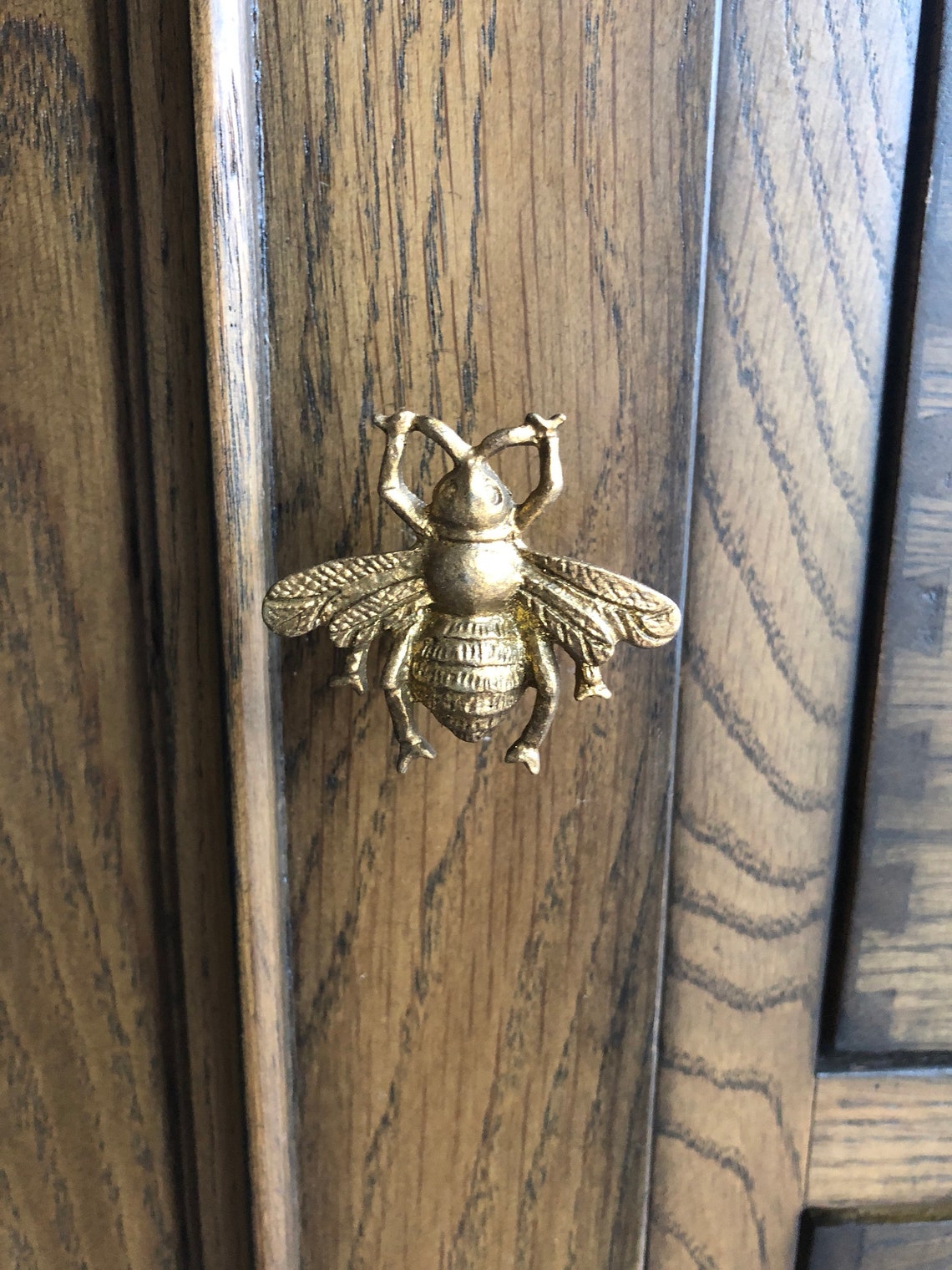 Bumble Bee Draw Pull Cupboard Door Knob Handle Upcycle - Etsy