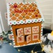 Gingerbread House Advent Calendar, Candy Cane, Countdown to Christmas ...