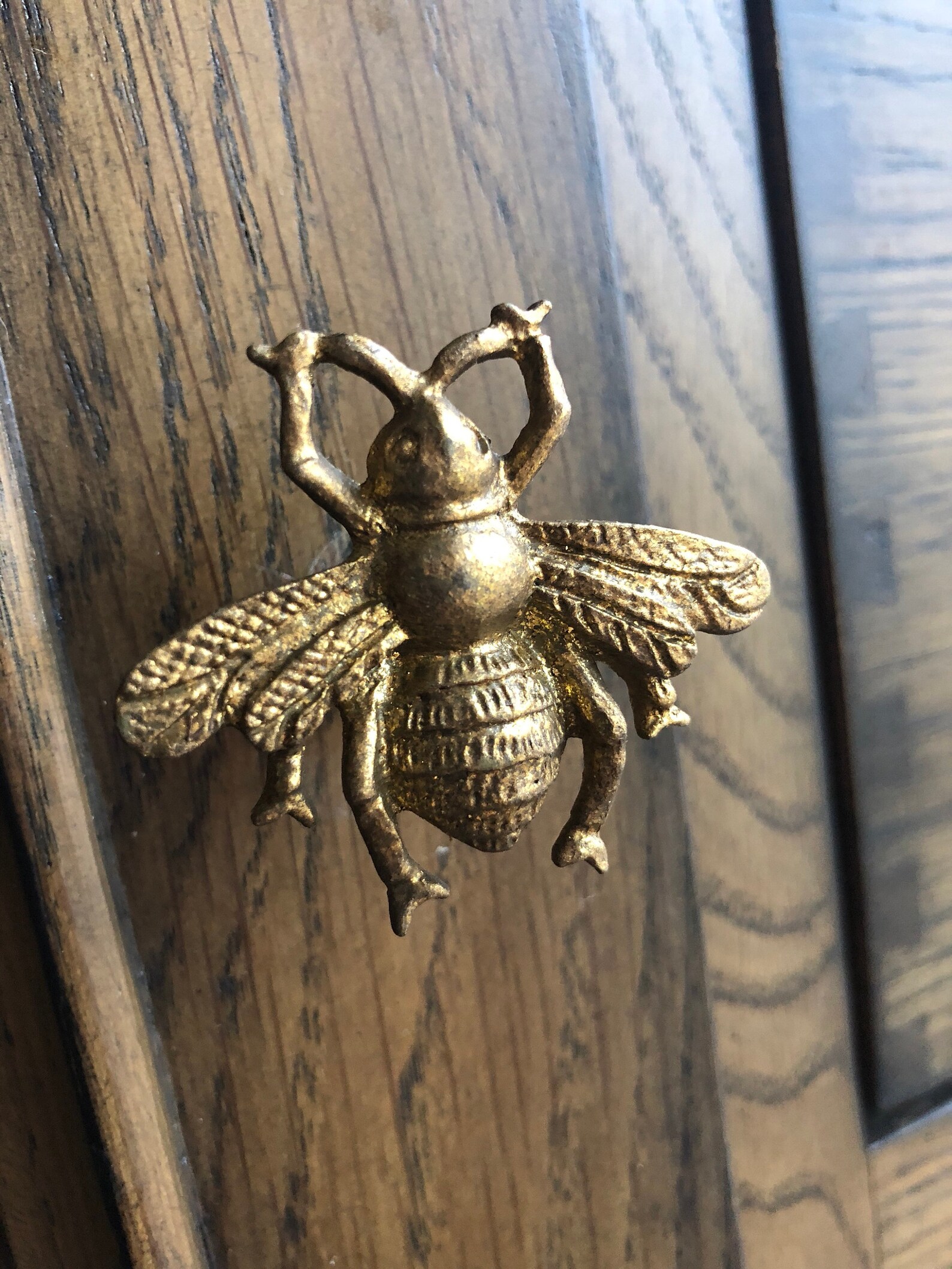 Bumble Bee Draw Pull Cupboard Door Knob Handle Upcycle | Etsy