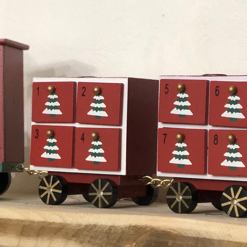 Train Advent Calendar - Etsy UK