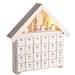 LED Christmas Wooden Advent House, Adult and Children Alike, Countdown ...