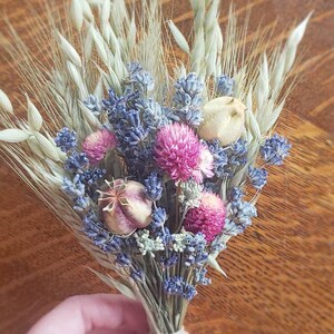 Kitchen Broom Besom, Fuchsia Flowers, Wheat, Witchy Decor - Etsy