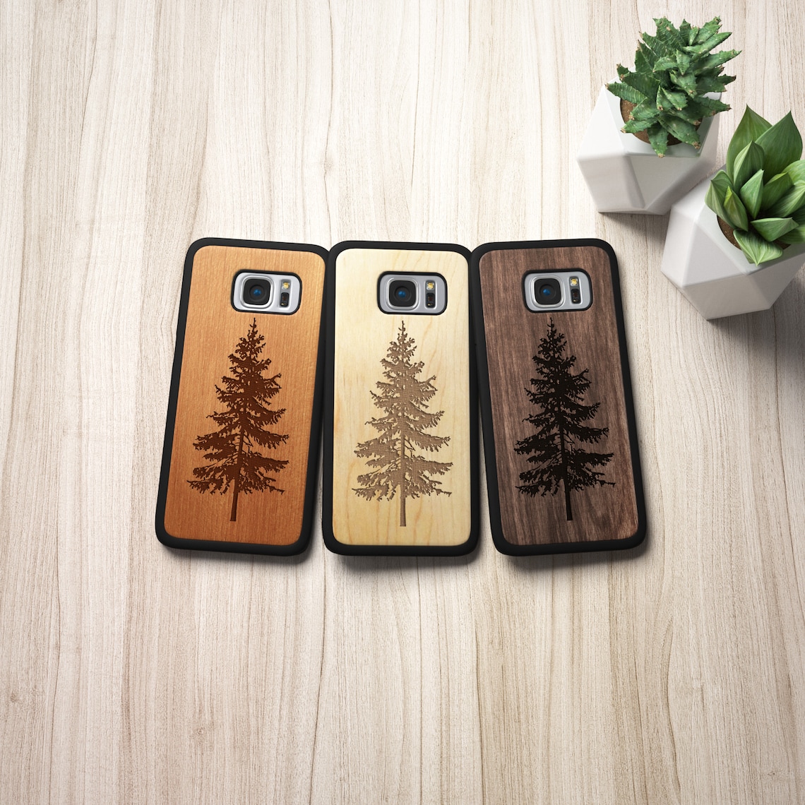 Tree Real Wood Iphone Case Wooden Iphone 7 Case Iphone 6 | Etsy