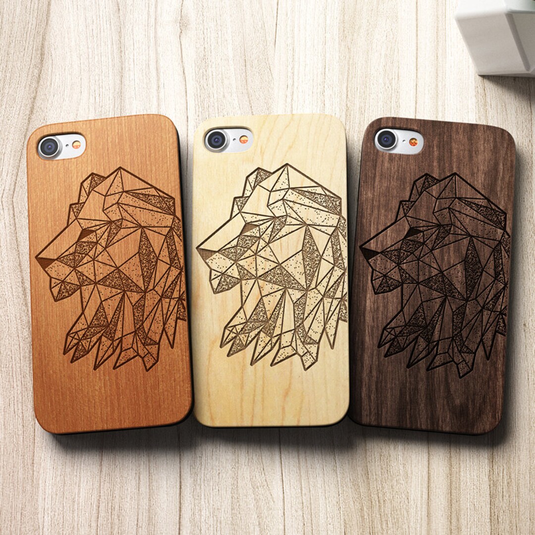 Geometric Lion iPhone 8 Case Also for iPhone X , 8, 8 Plus, 7,se,5/5s ...
