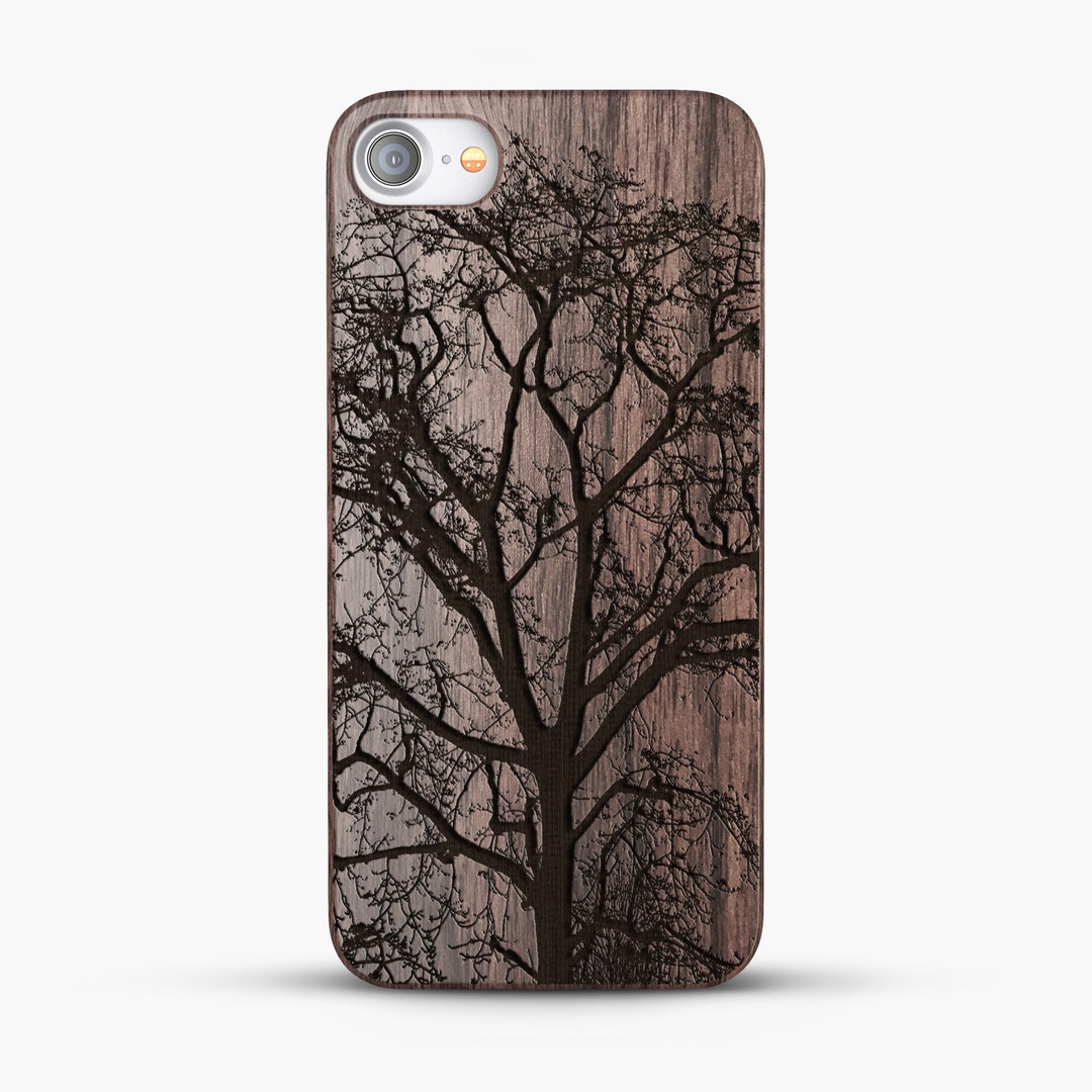 Tree Wood iPhone 8 Case, Samsung S8 Case, iPhone X Case, iPhone 8 Plus ...