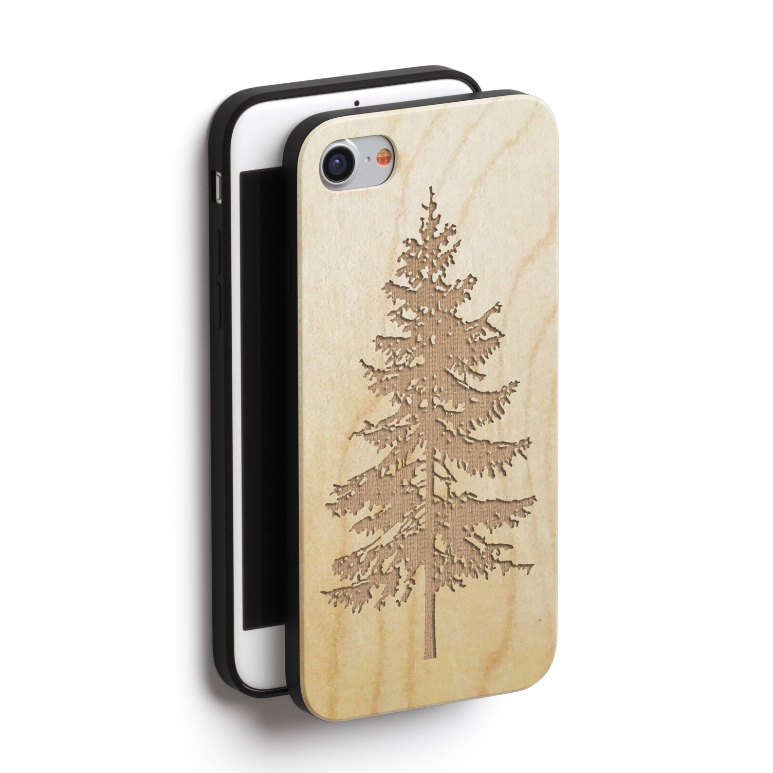 Tree Real Wood Iphone Case Wooden Iphone 7 Case Iphone 6 | Etsy