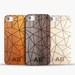 Custom iPhone 8 Case, Personalized Gift With Custom Initials, Wooden ...