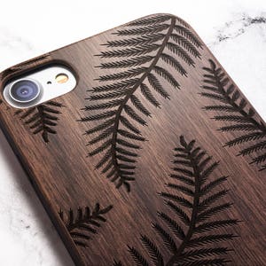 Real Wood iPhone 8 Leaf Case Also for iPhone 8, iPhone 7/8 Plus, iPhone ...