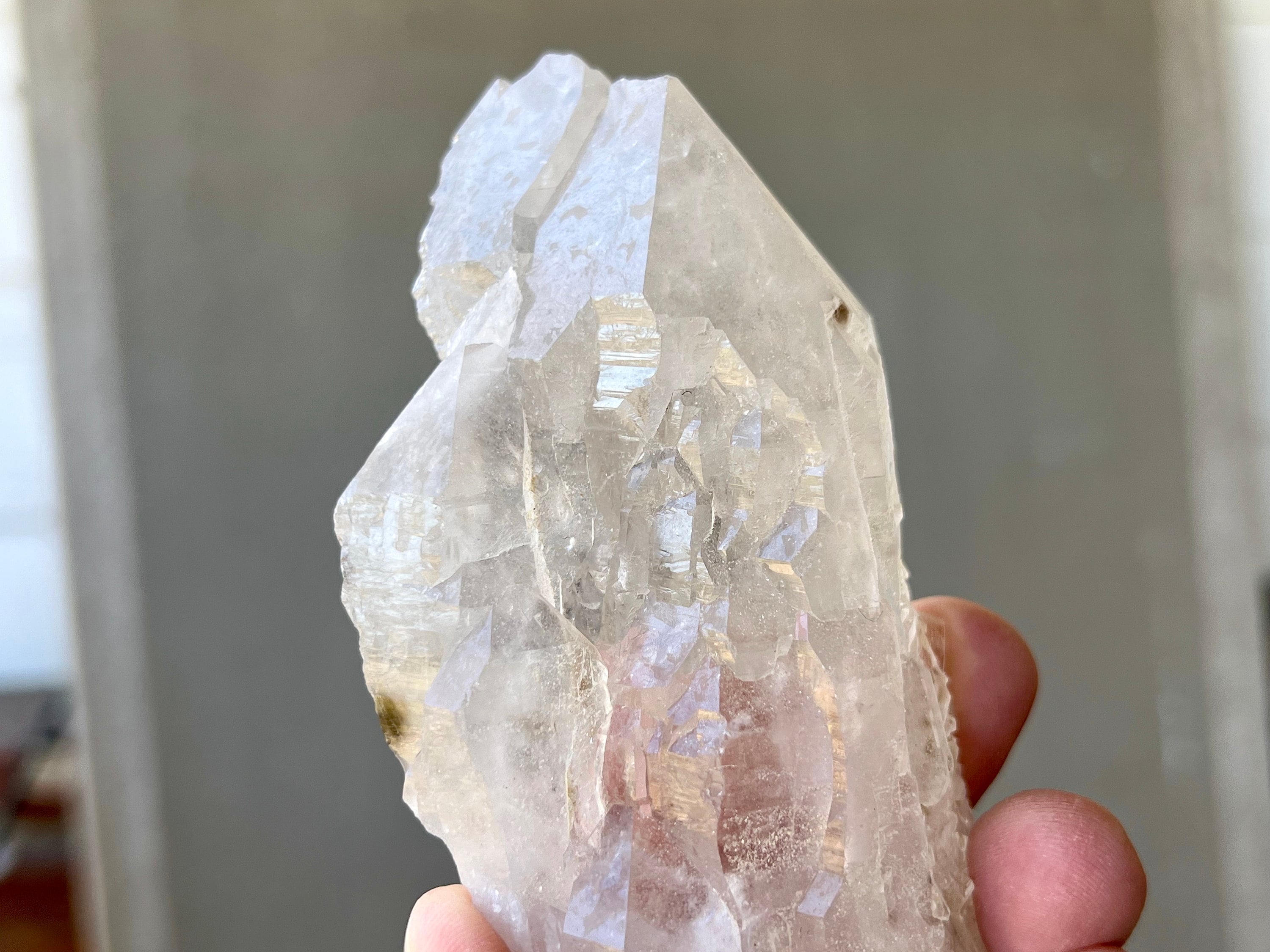 Cathedral Quartz Crystal with Beautiful Textures, New Find, Akashic ...