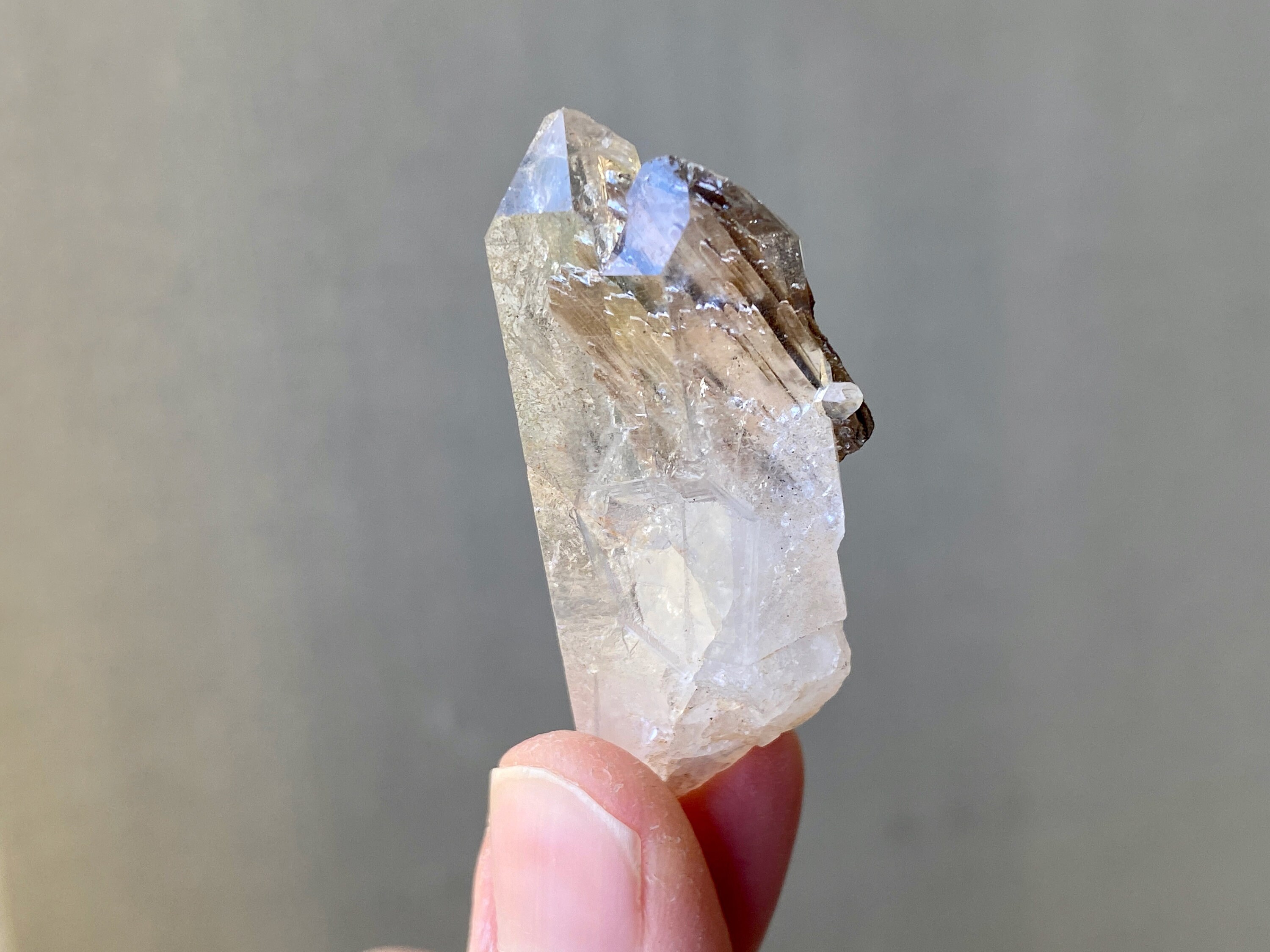 Brookite Included Quartz, Tantric Twin, Rare Inclusion, New Find, with ...