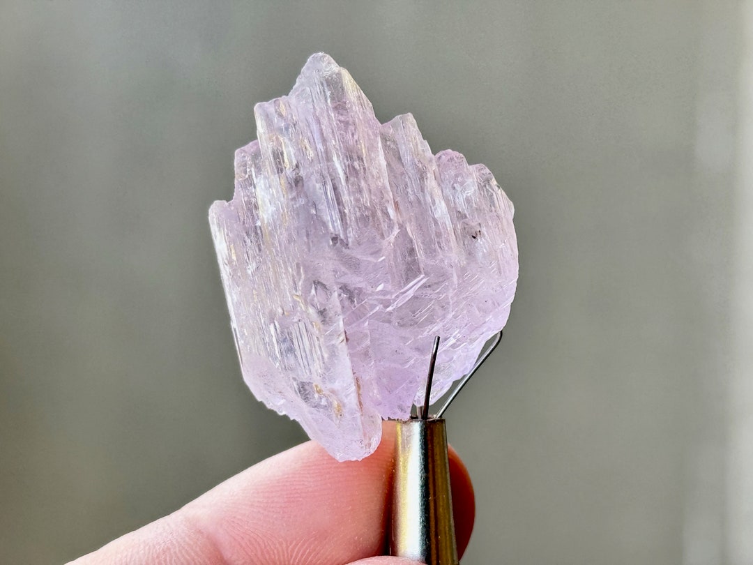 Lilac Kunzite With Unique Etched Formation and Double Termination, 21g ...
