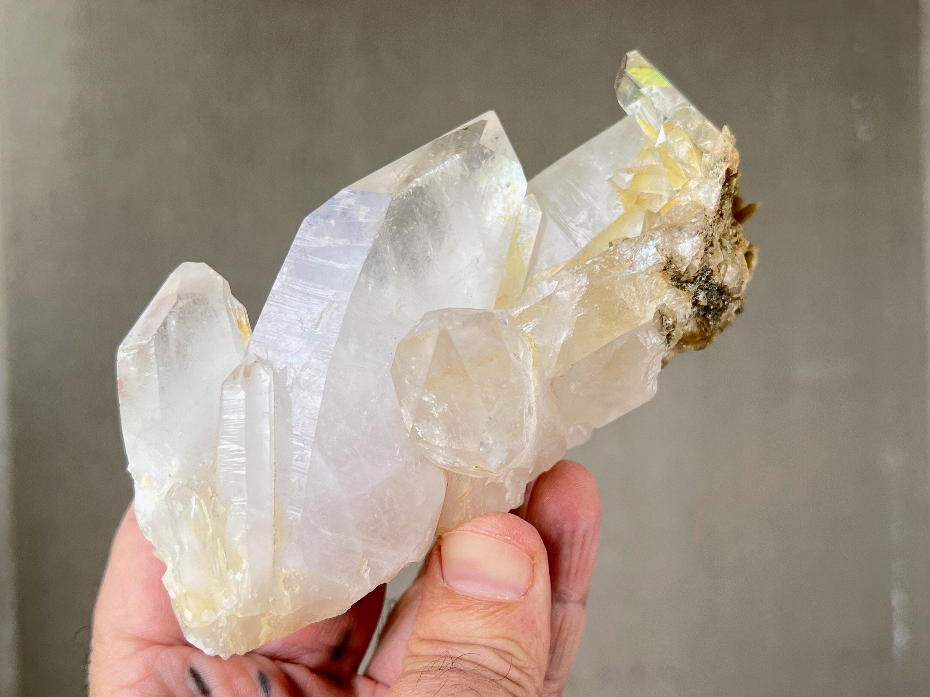 Golden Healer Himalayan Quartz Crystal, Golden Samadhi Quartz, High ...