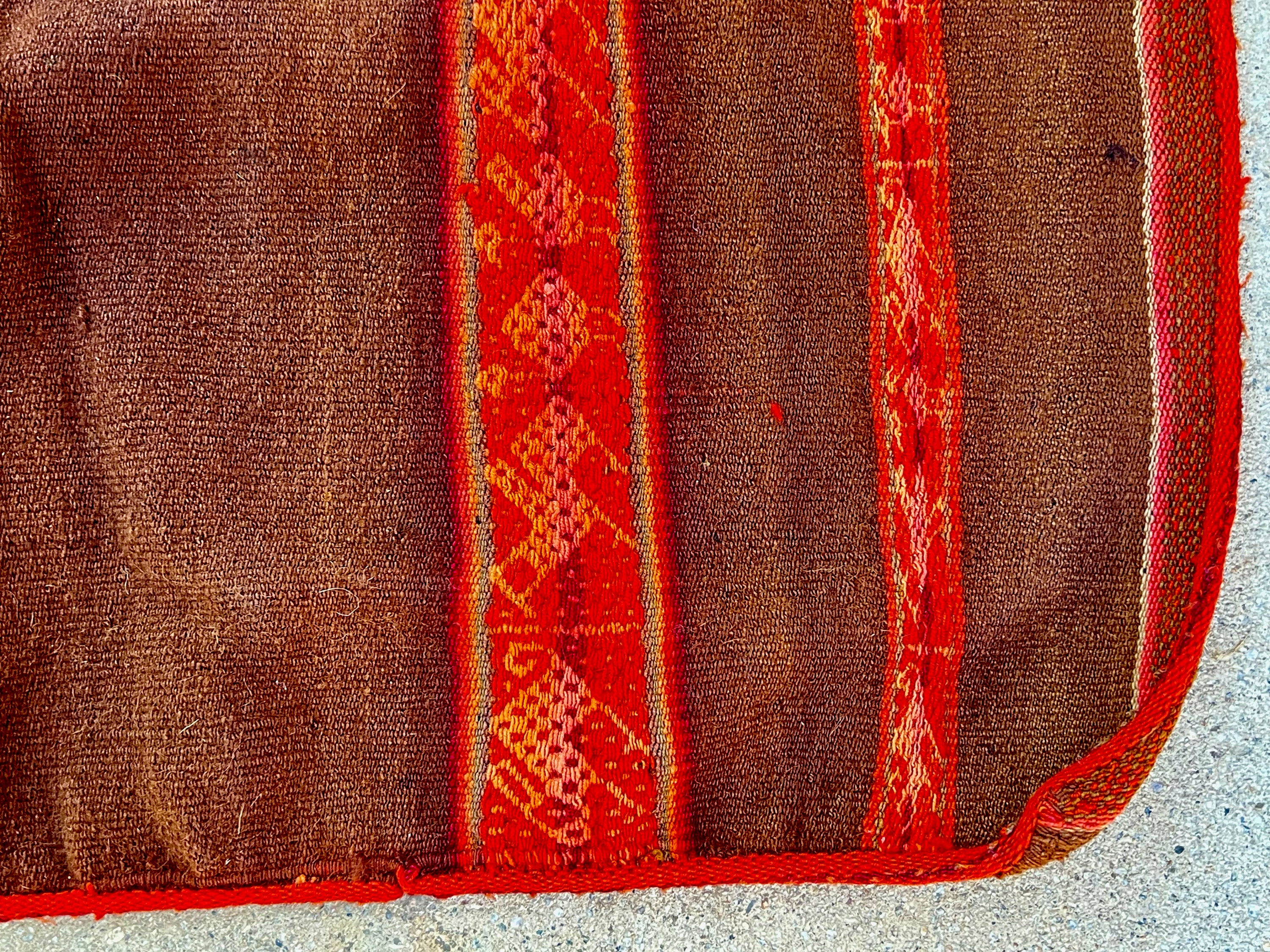 Vintage Peruvian Manta Cloth, 21 x 21, Hand Loomed Andean Manta for ...