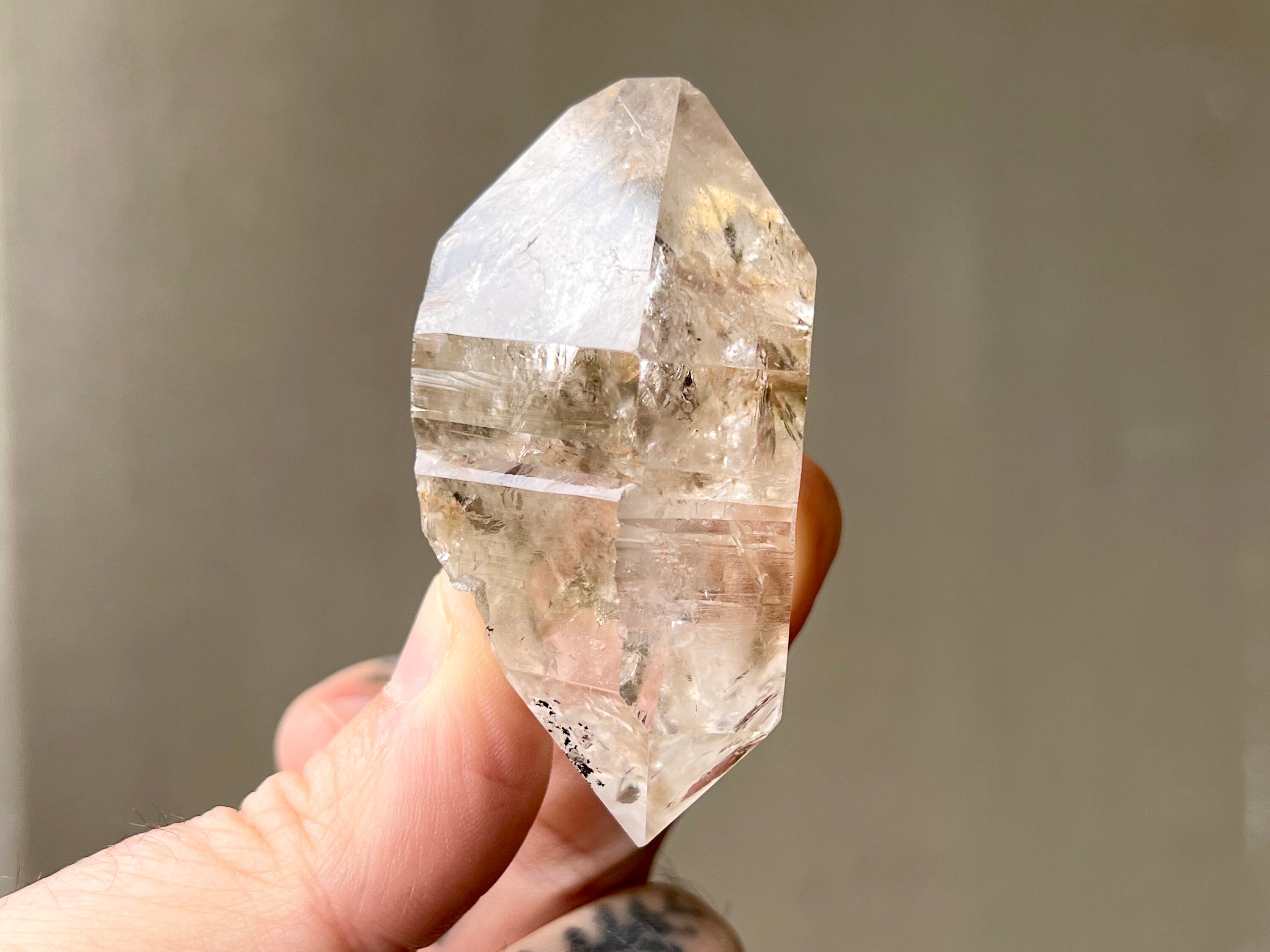 Tibetan Quartz Crystal, Rare Find, Double Terminated, High Altitude ...