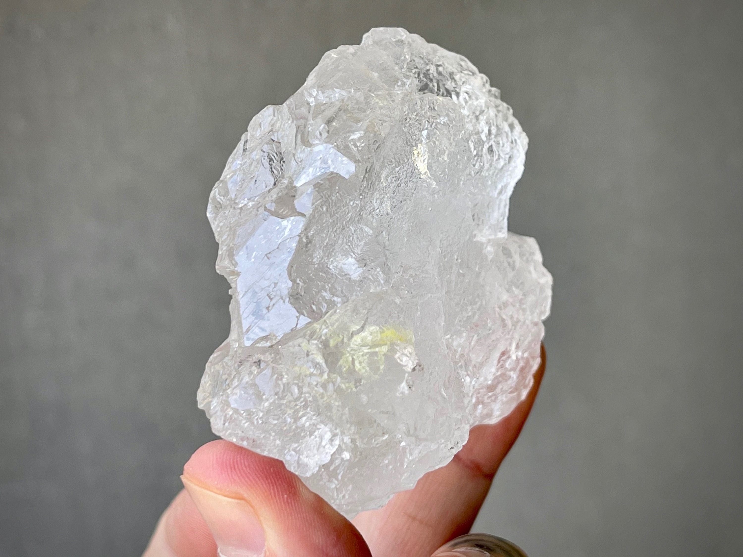 Ice Quartz Crystal, New Find, Purification, Trauma Healing, Emotional ...