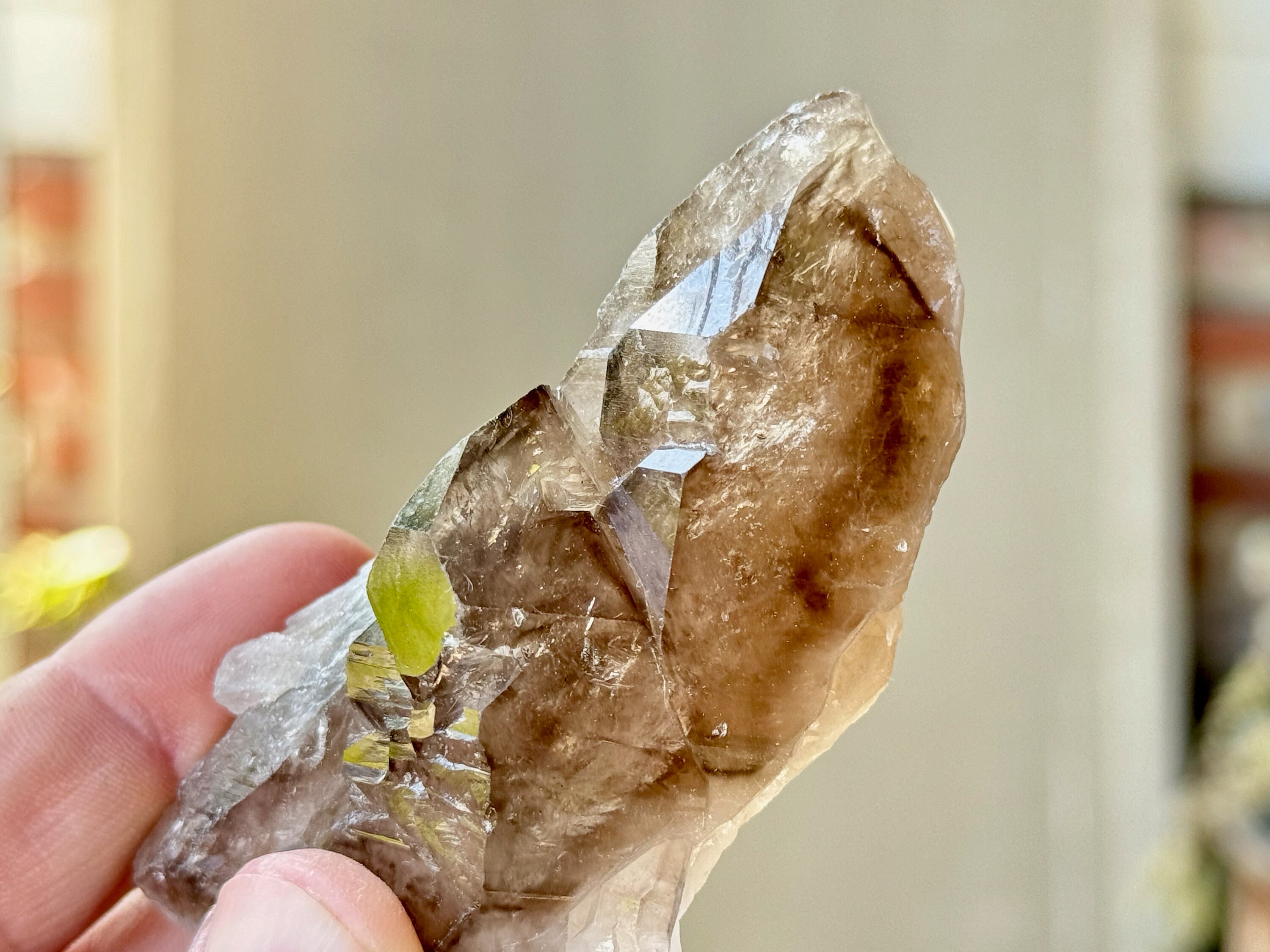 Elestial Smoky Quartz with Beautiful Luster and Textures, New Find ...