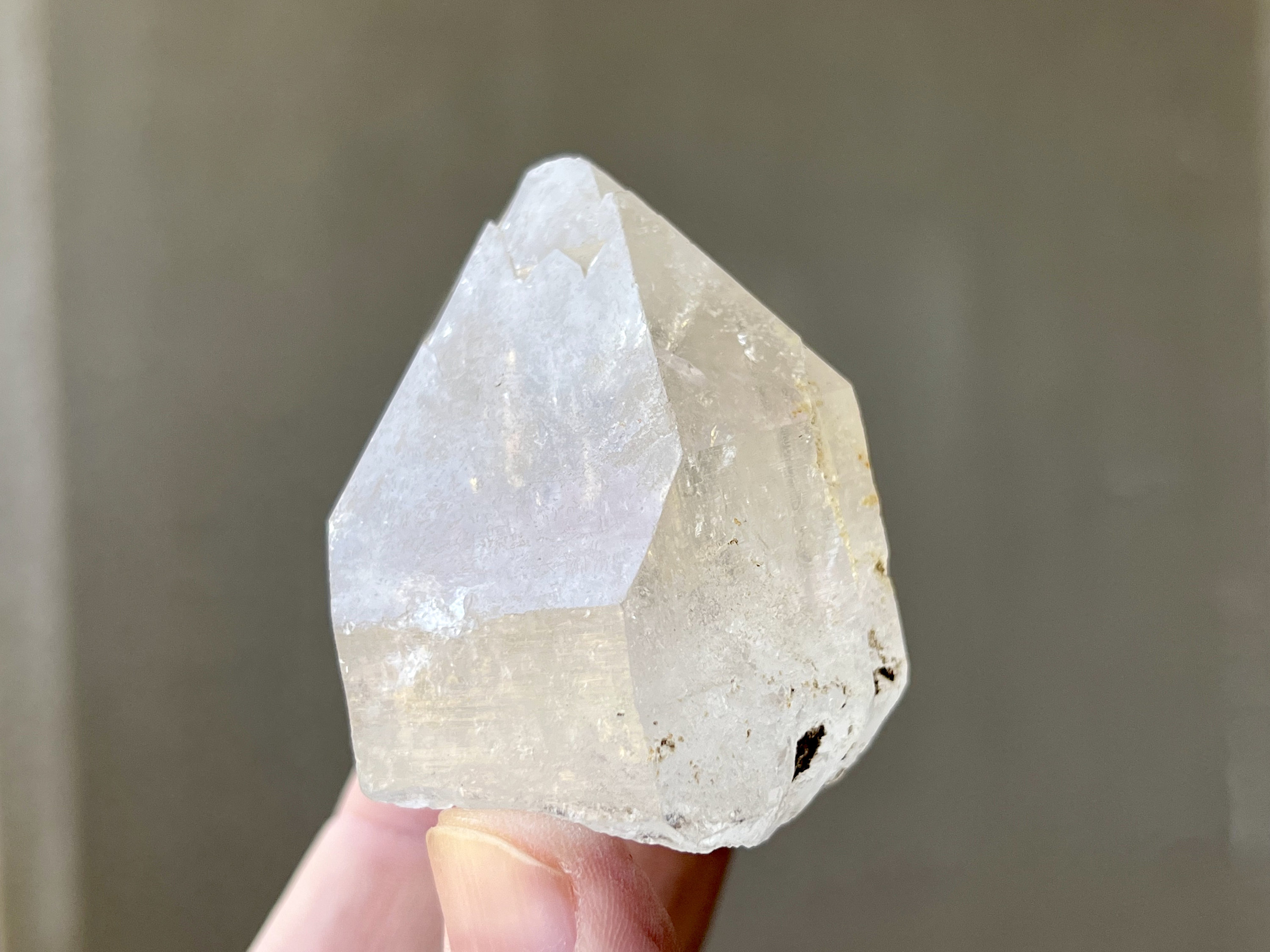 Elestial Cathedral Quartz with Dark Hematite Inclusion, Self Standing ...