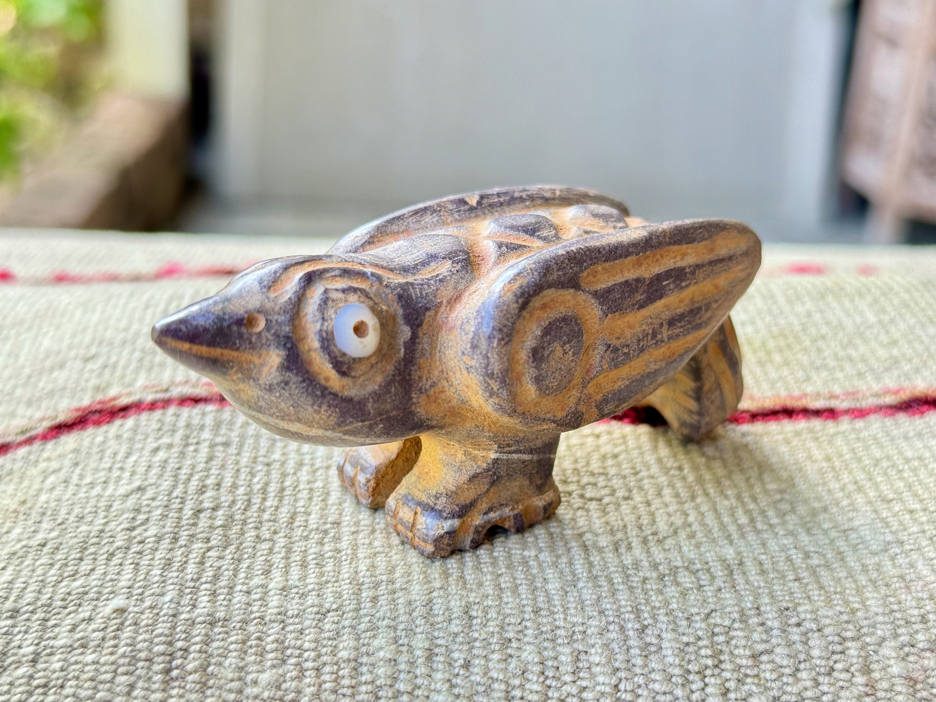 Incan Hummingbird Statue by Peruvian Artist Ruben Layme, Andean ...