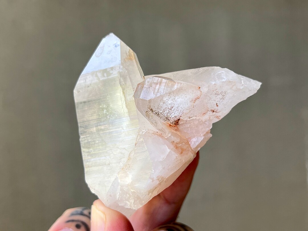 Messina Quartz Crystal With Beautiful Luster, Penetrator Crystal, Rare ...