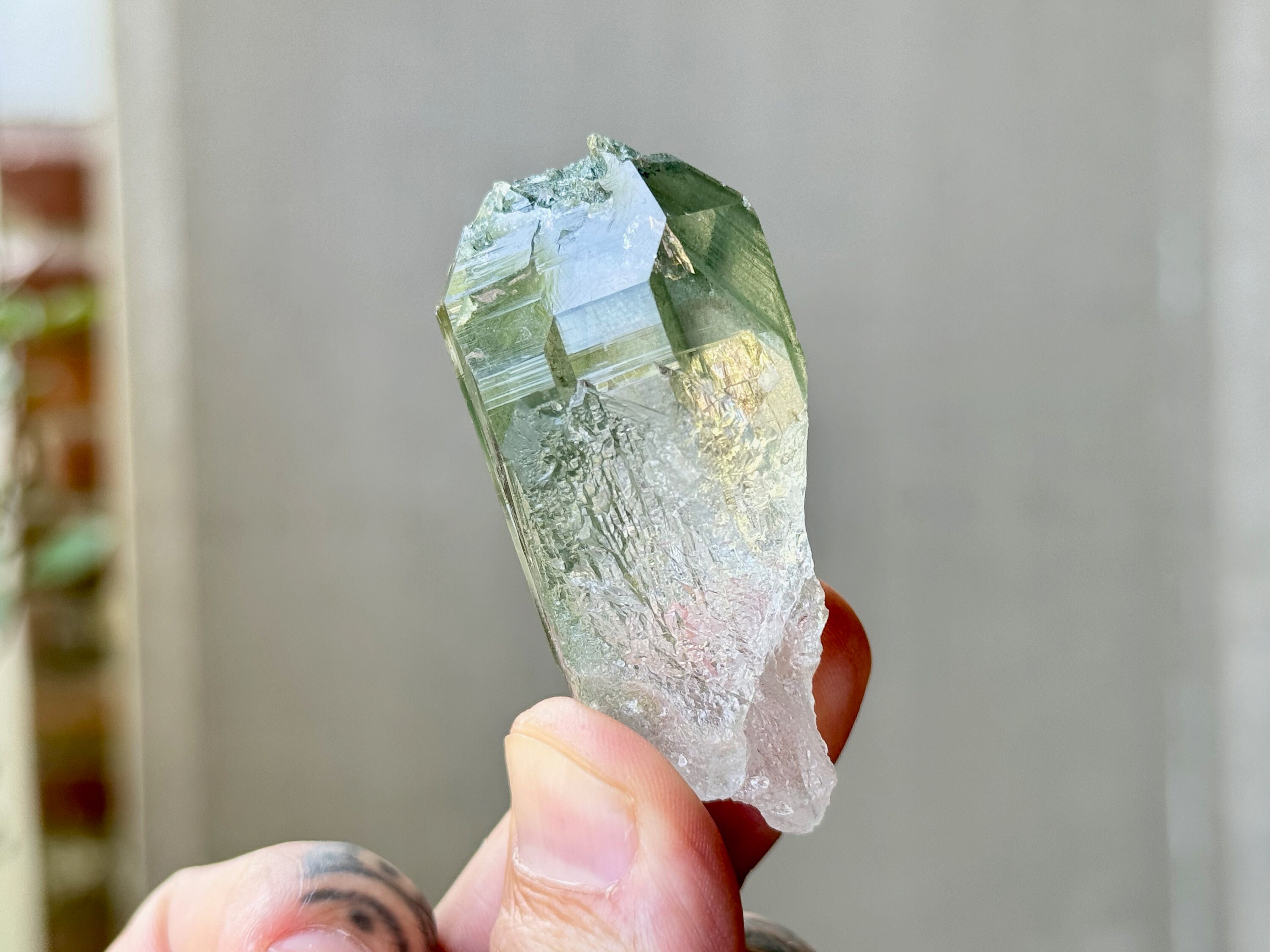 Himalayan Cathedral Quartz with Green Chlorite, New Find, Highest Grade ...