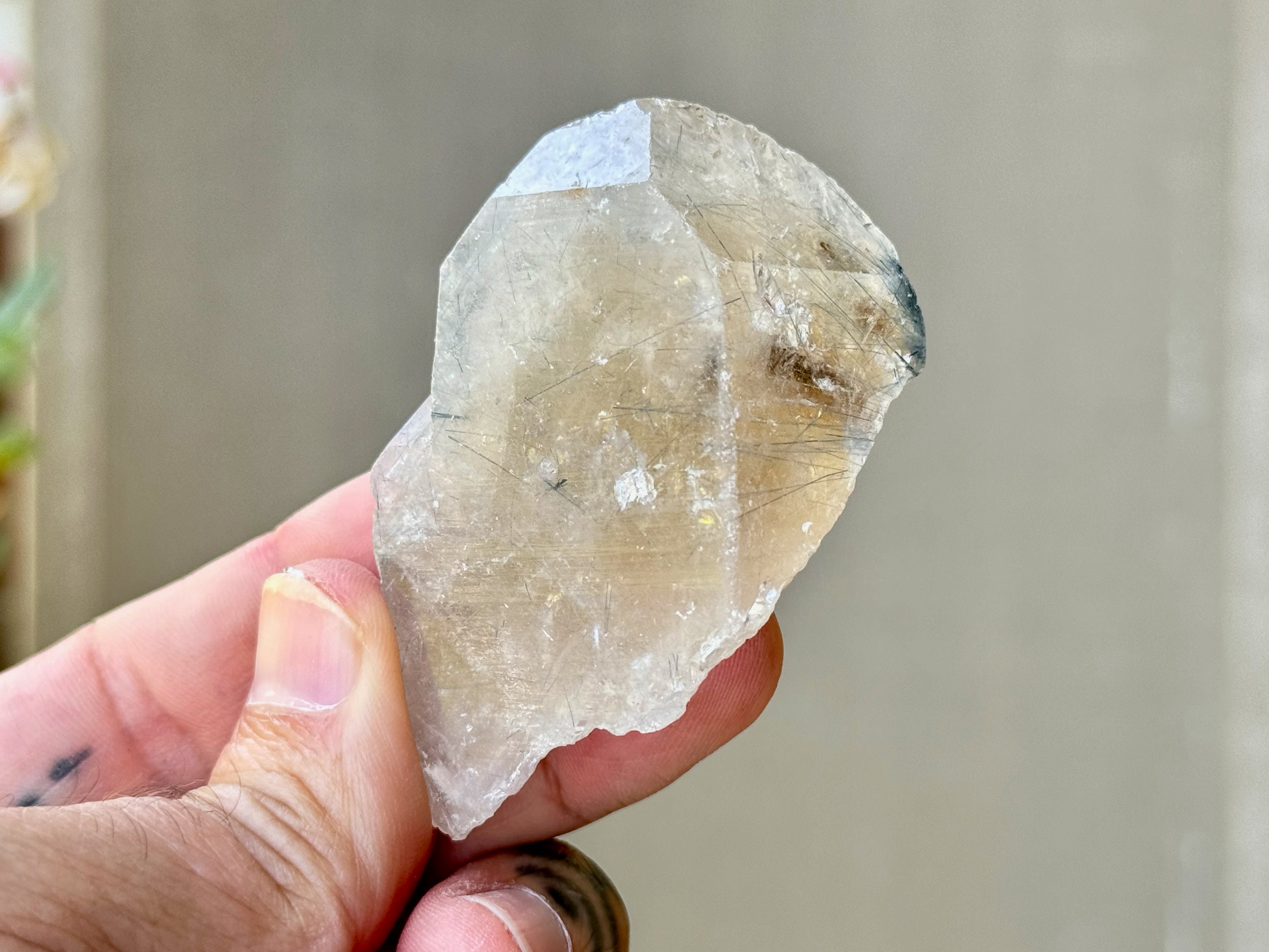 RARE Indicolite Citrine from Jenipapo, Old Find, Blue Tourmaline in ...