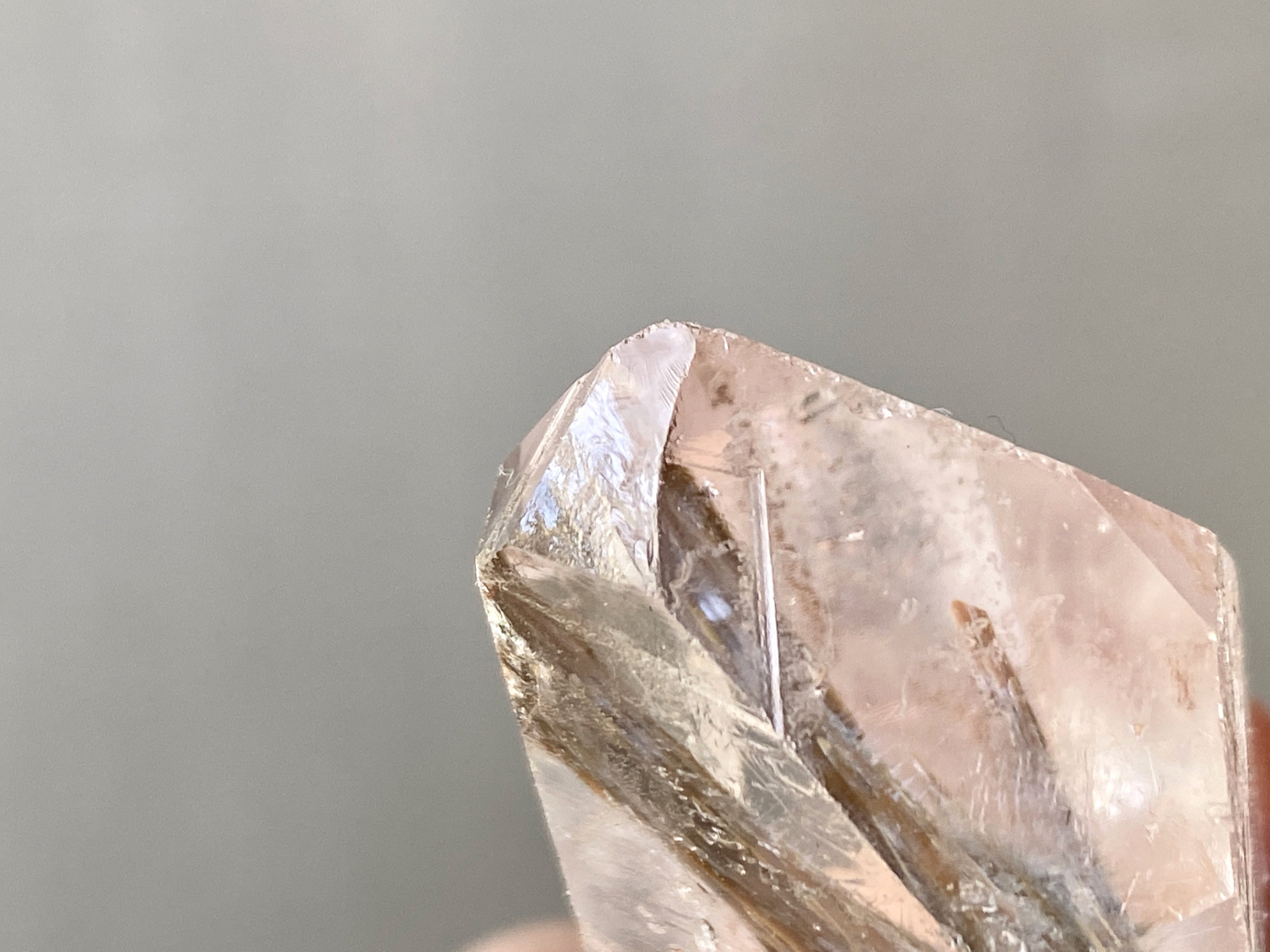 Brookite Included Quartz, New Find, Rare Inclusion, Water Clear Quartz ...