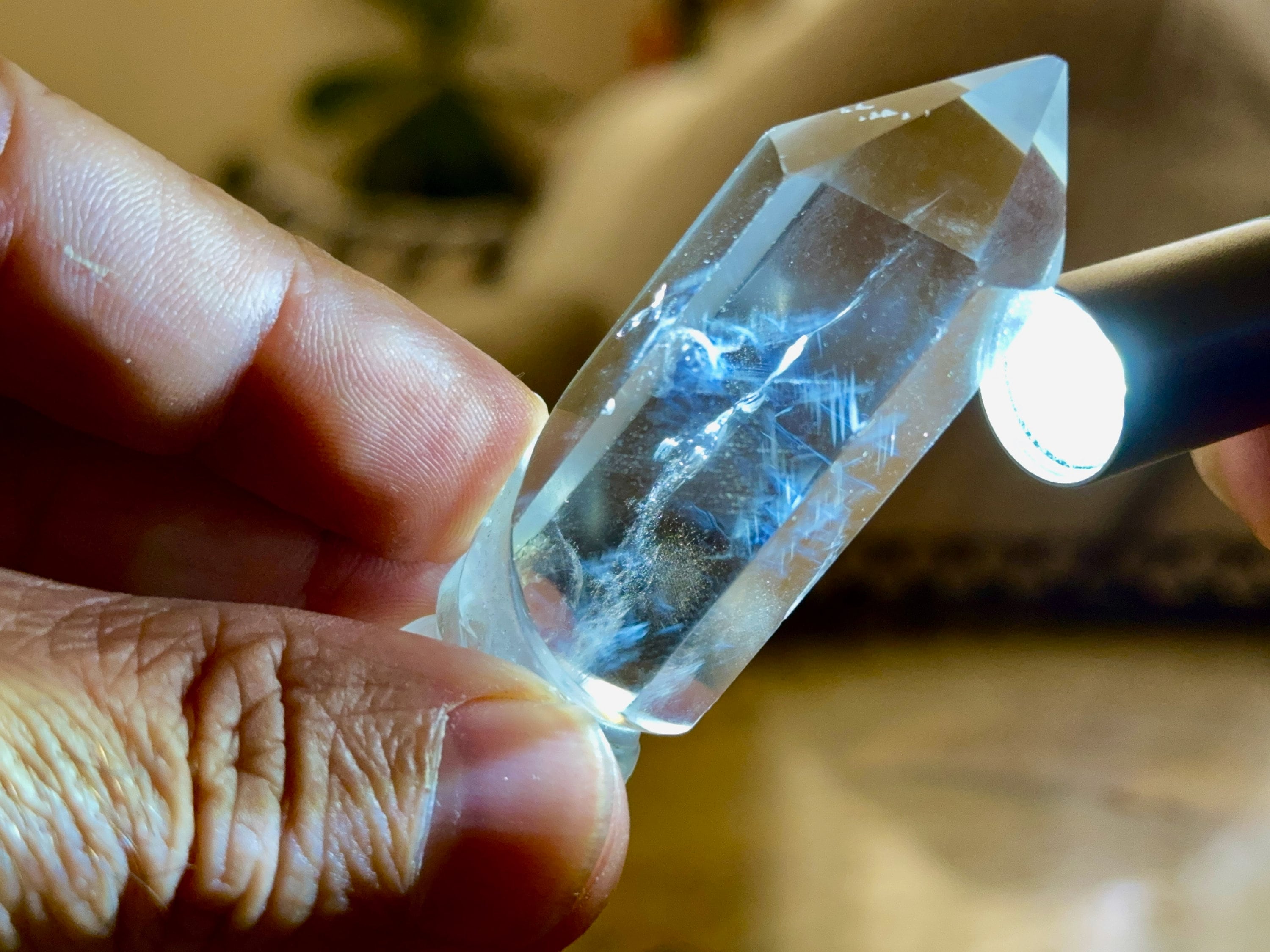 Andean Serpent Crystal by Peruvian Artist Mario Deza, Carved from ...