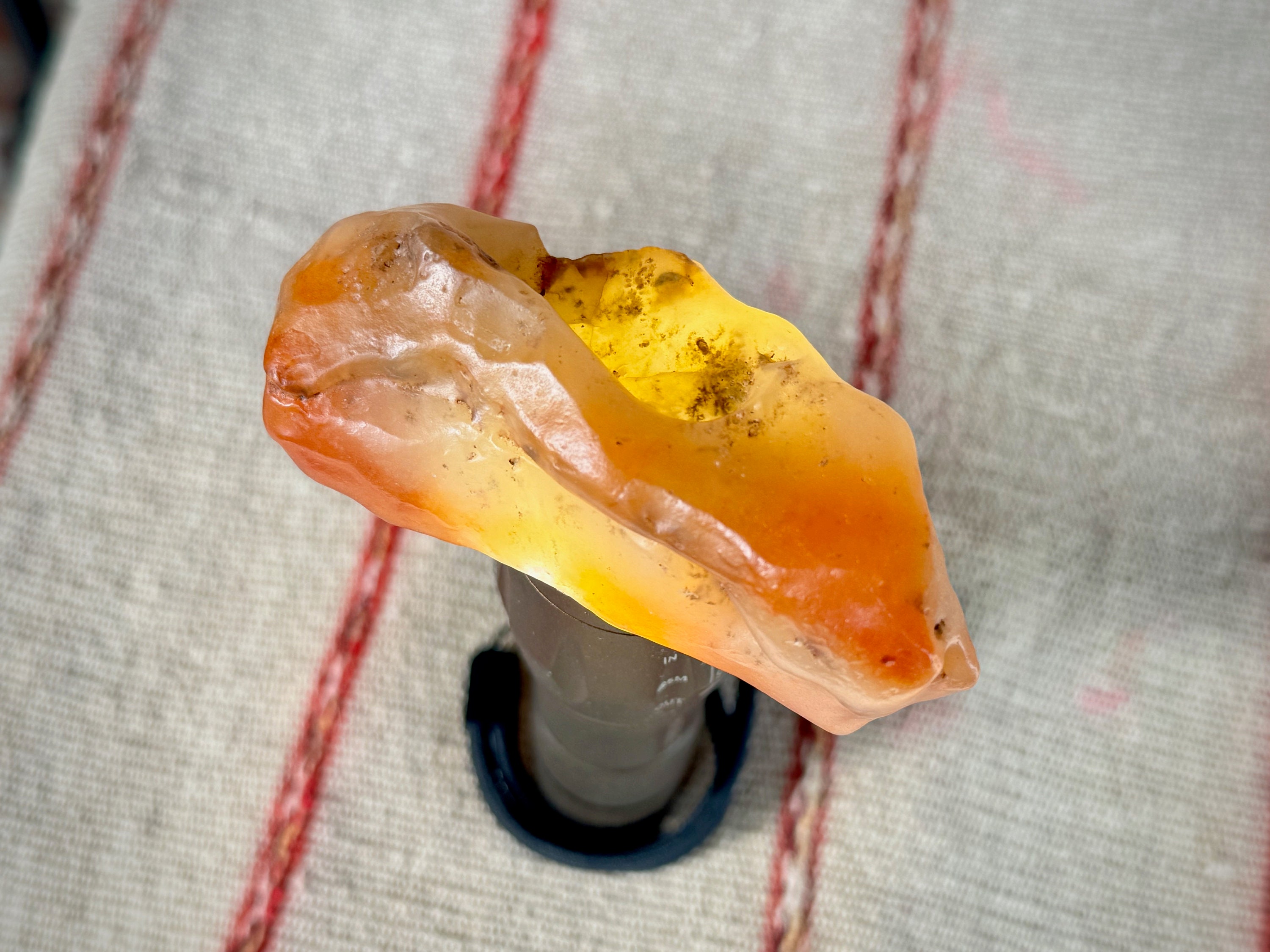 Yellow Jade, Rare Find, Natural Raw Yellow Jade with Vibrant Orange ...