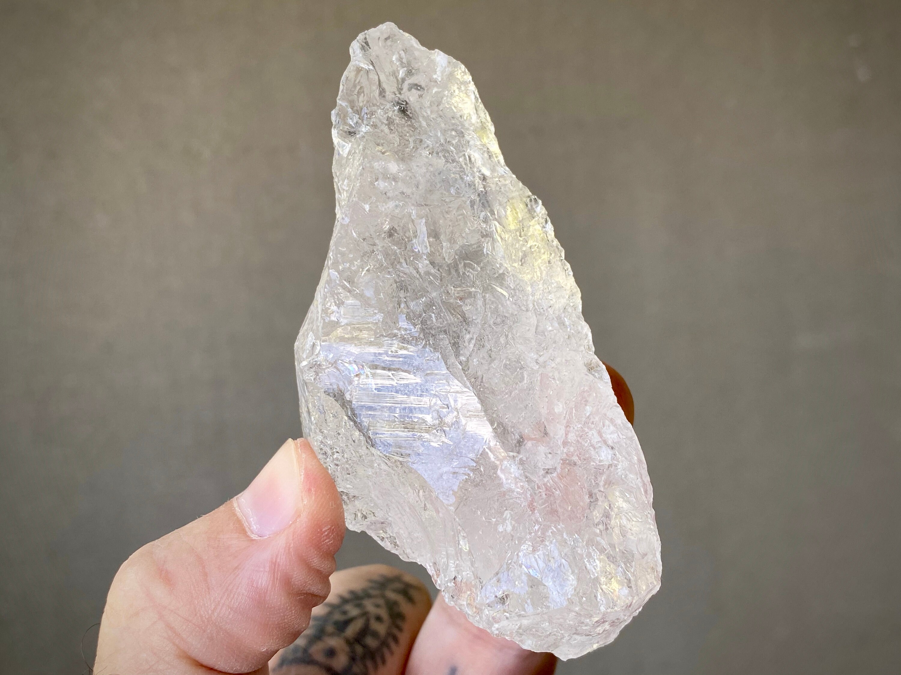 Ice Quartz Crystal, Dissolution Quartz, Purification, Trauma Healing ...