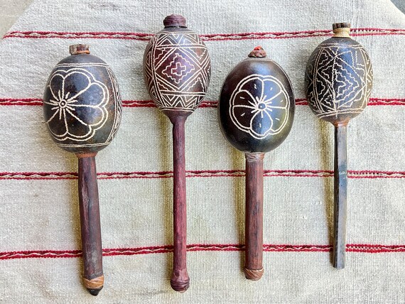 Shaman Rattles - HANAQPACHA