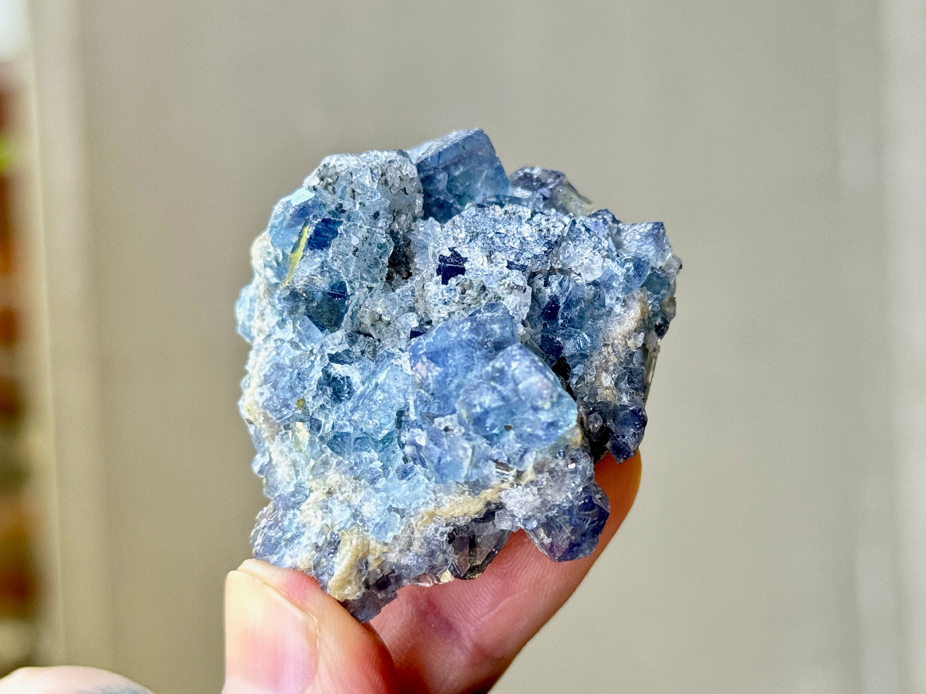 UV Reactive “Color Change” Fluorite from Nigeria, 73g, New Find ...