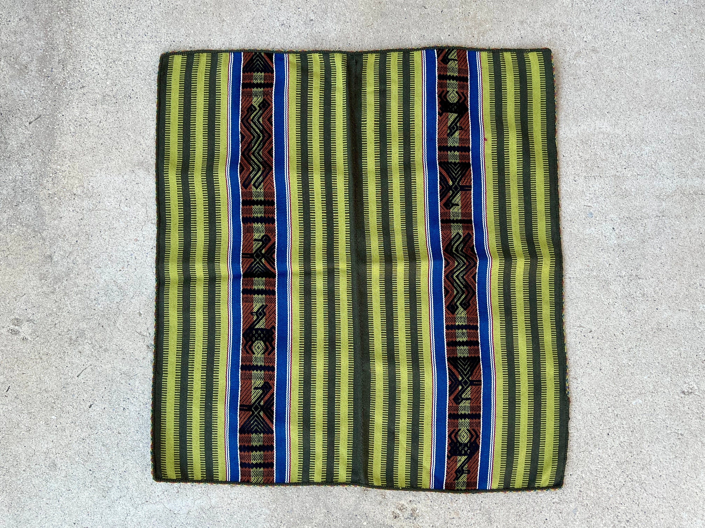 Peruvian Manta Cloth, 26 x 24, Handwoven Andean Altar Cloth for ...