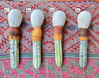 Shaman Rattle With Stone Cactus Handle, Andean Rattle for Shamanic ...