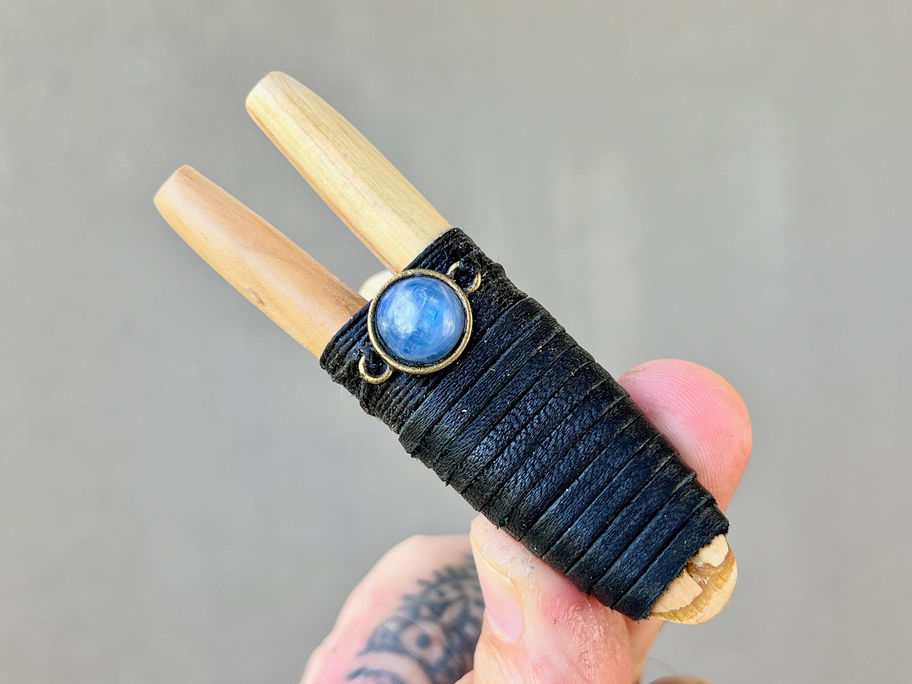 Double Kuripe Pipe, Handcrafted Natural Wood Double Barrel Kuripe with ...