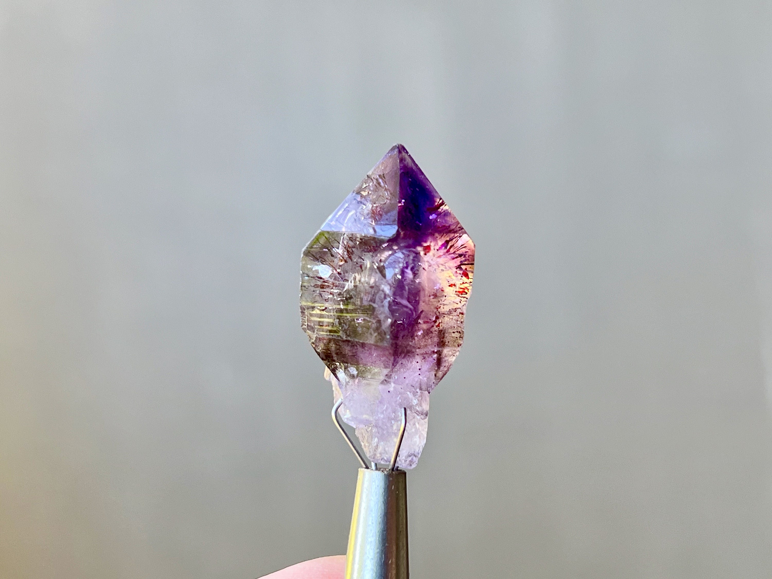 Chibuku Amethyst Scepter Crystal, 8g, Rare Find, Protection and ...