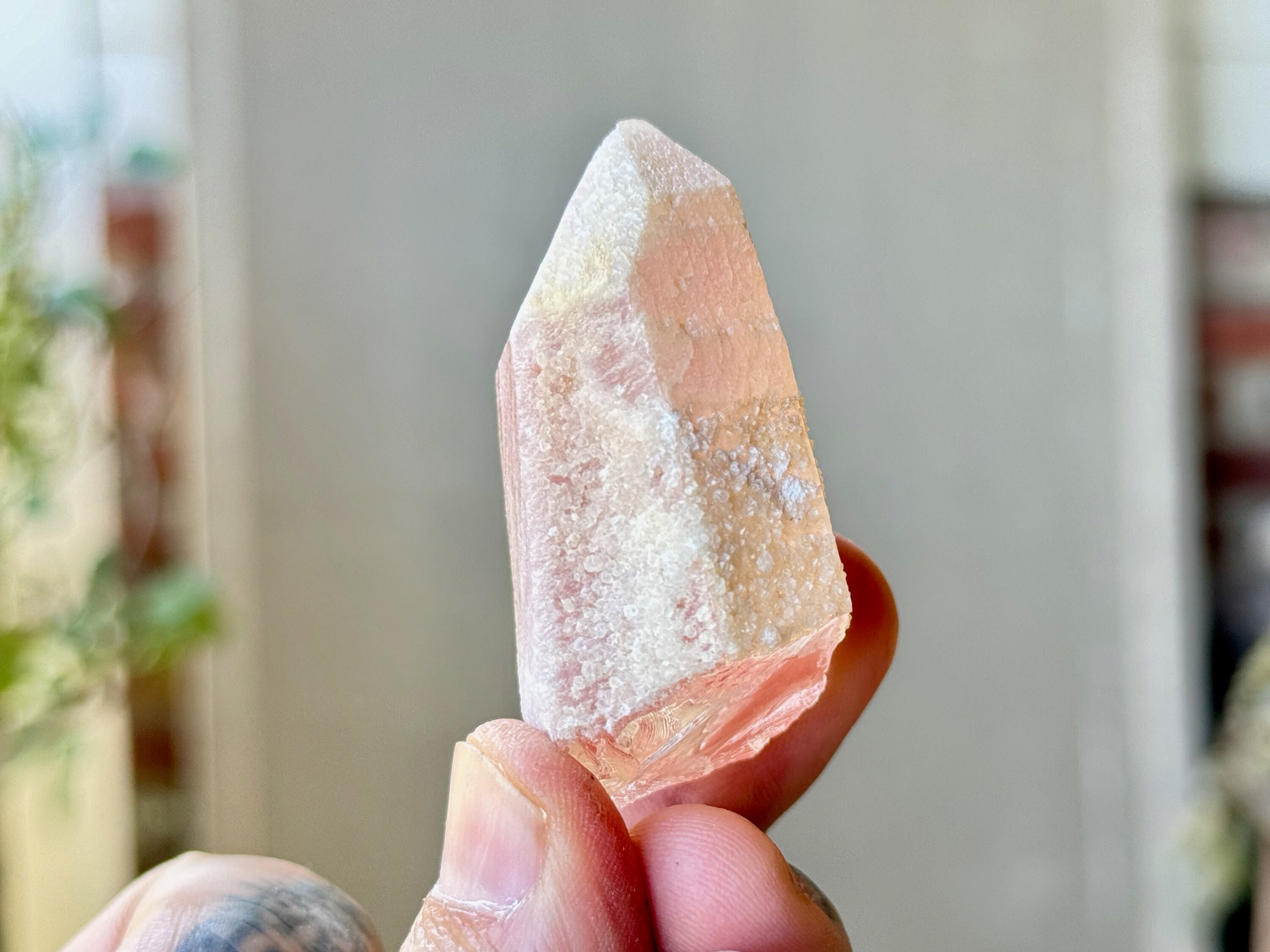 Pink Dreamsicle Lemurian Quartz with Vibrant Pink Hues, New Find, Dream ...
