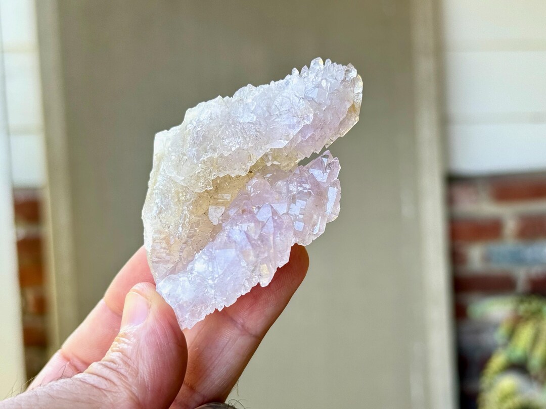 Crystallized Rose Quartz, Elestial Formation, 113g, Rare Find, Canga ...