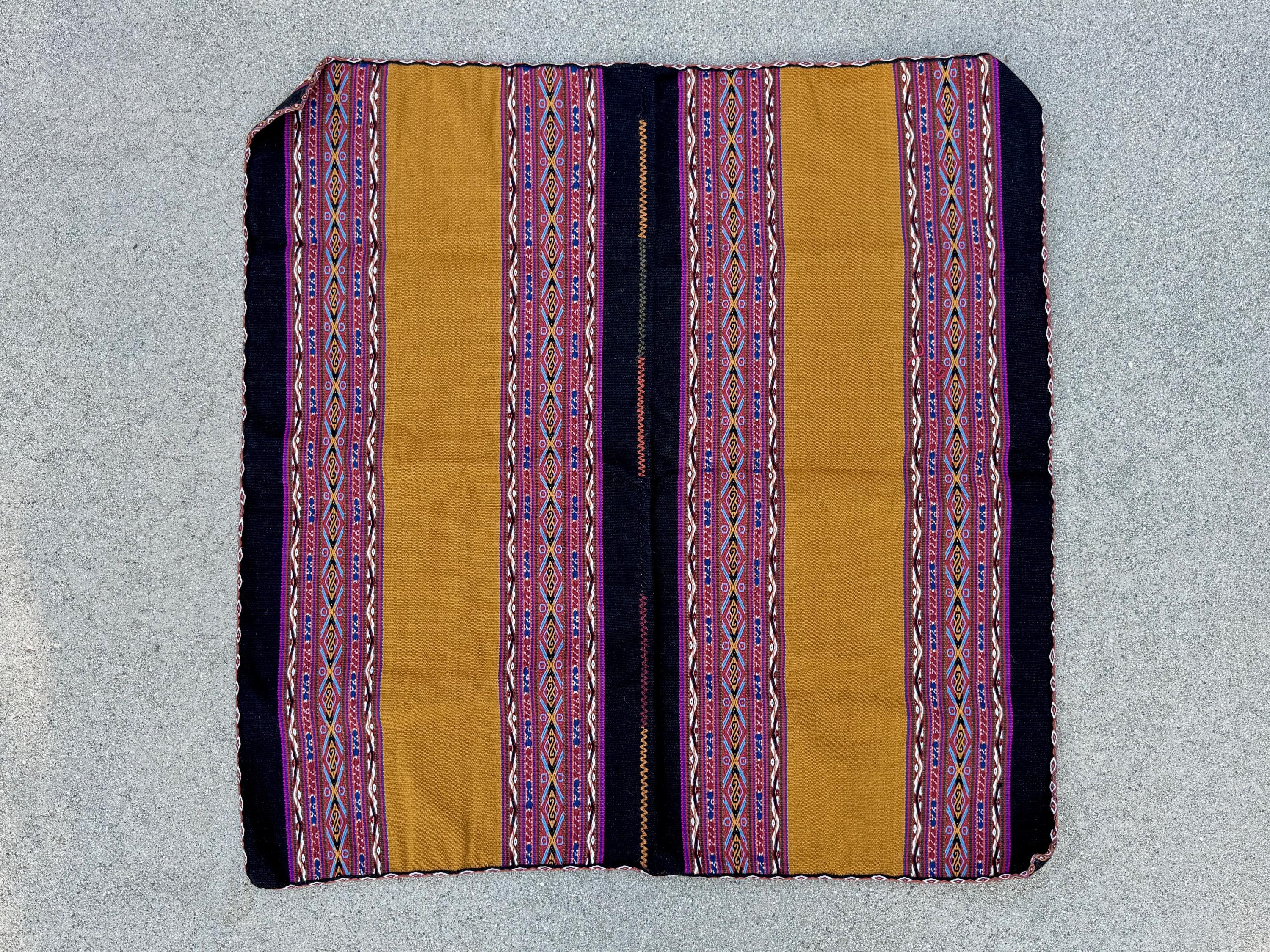 Peruvian Manta Cloth, 30 x 30 (Large Size), Andean Mesa Cloth for ...