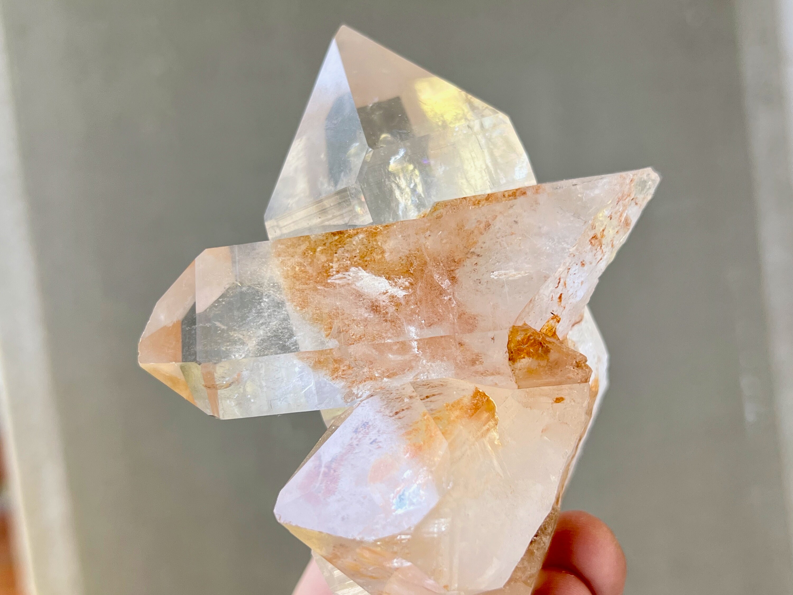 Lustrous and Water Clear Pink Cathedral Quartz, 664g, New Find, Akashic ...