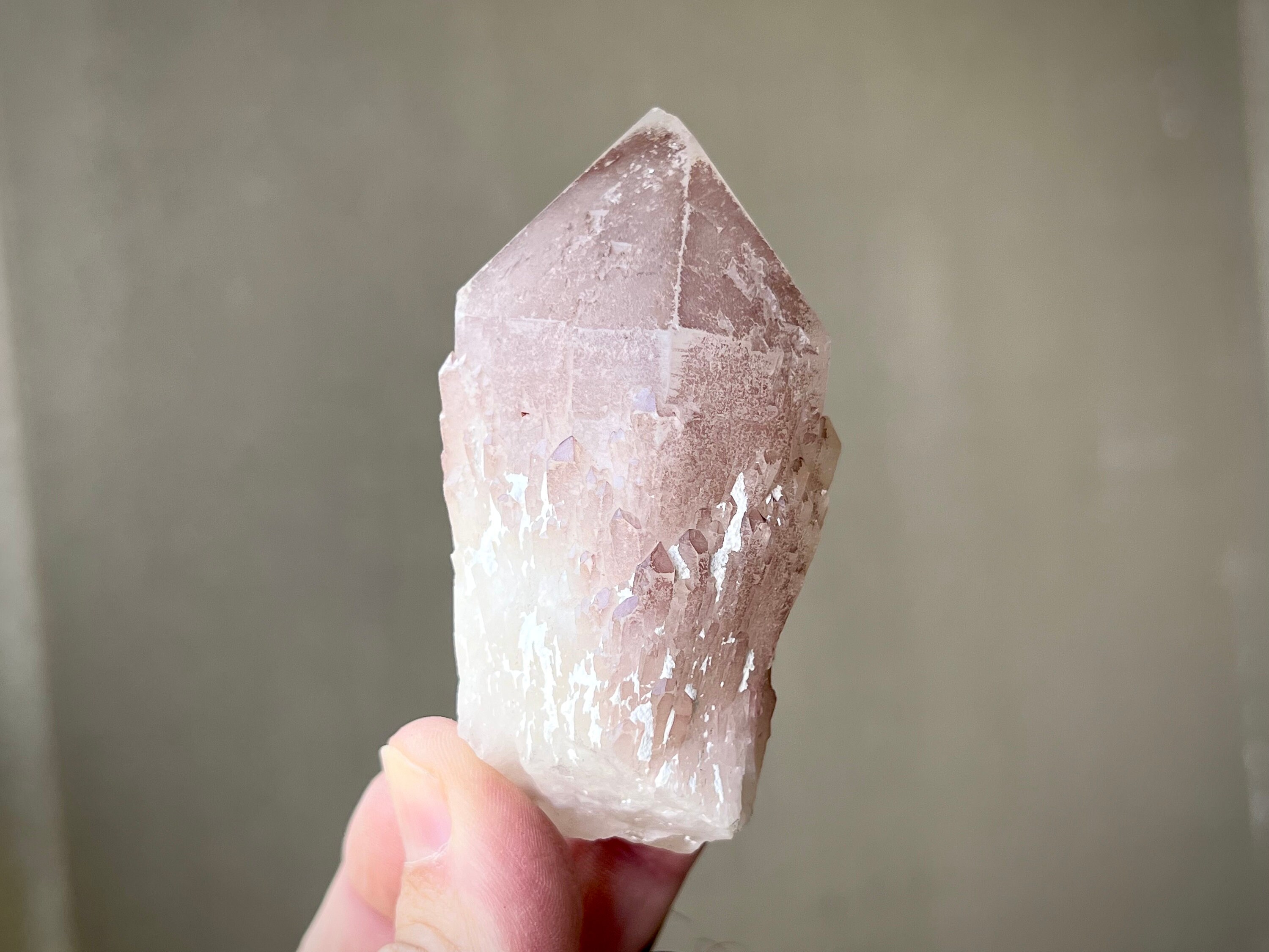 Pink Lithium Phantom Quartz, New Find, Energetic Balance and Relaxation ...