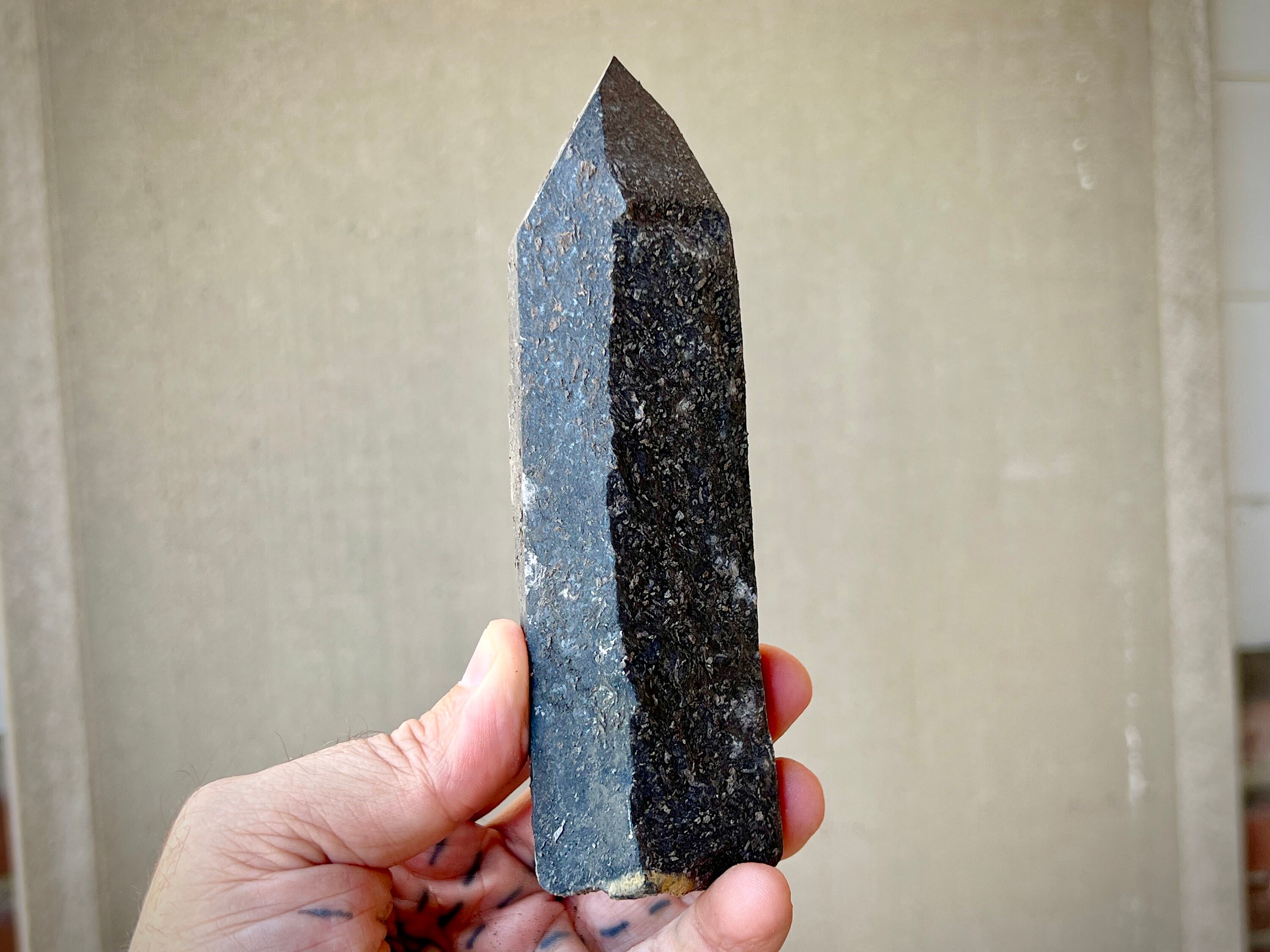 Black Shadow Quartz, Rare Goethite after Quartz Pseudomorph, New Find ...